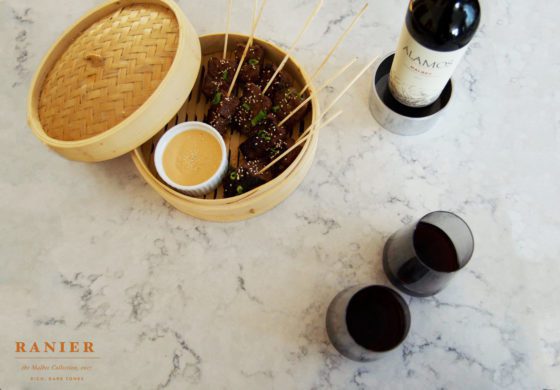 Korean Style Skewered Beef with Spicy Asian Aioli | Element Surfaces